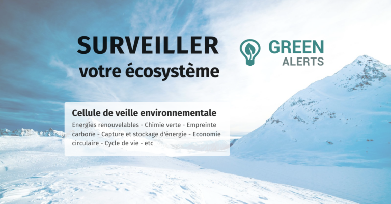 Green Alerts : une cellule de veille environnementale pour les ...